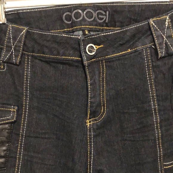 COOGI | Jeans | Coogi Authentic Sexy Denim Dark Jeans Embossed Leather ...